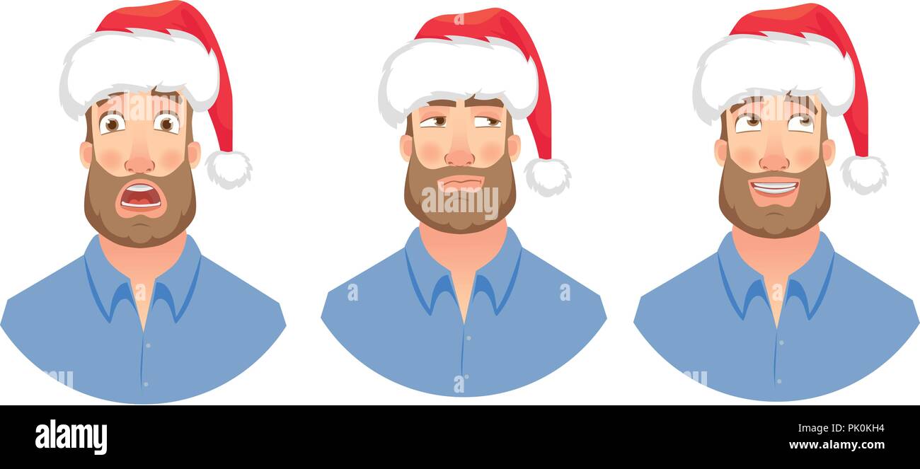 Suspicious man in cap Stock Vector Images - Alamy