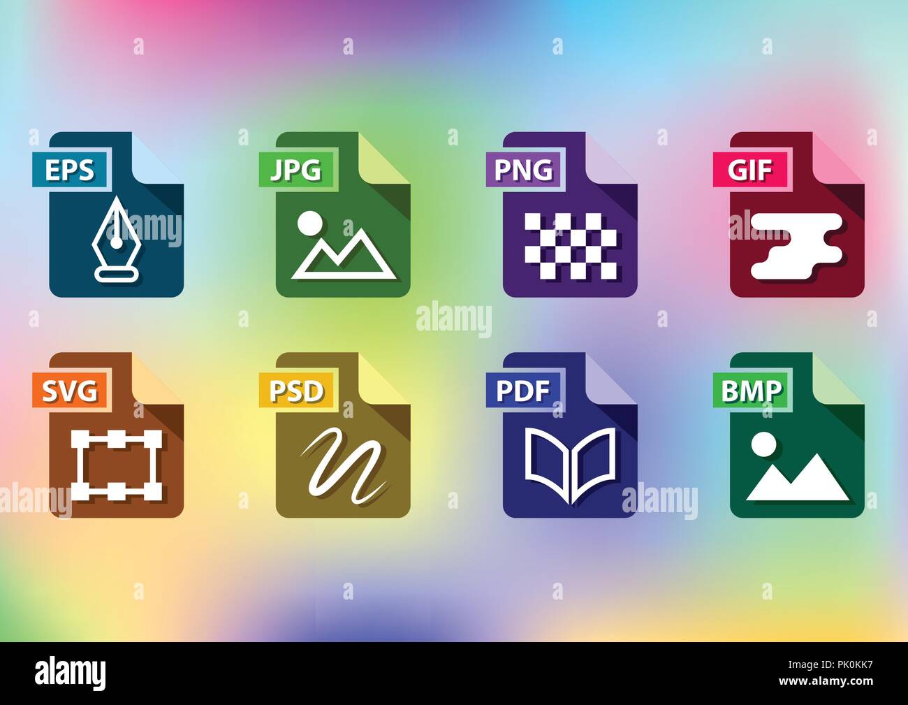 vector design of digital files format icon Stock Vector Image & Art - Alamy
