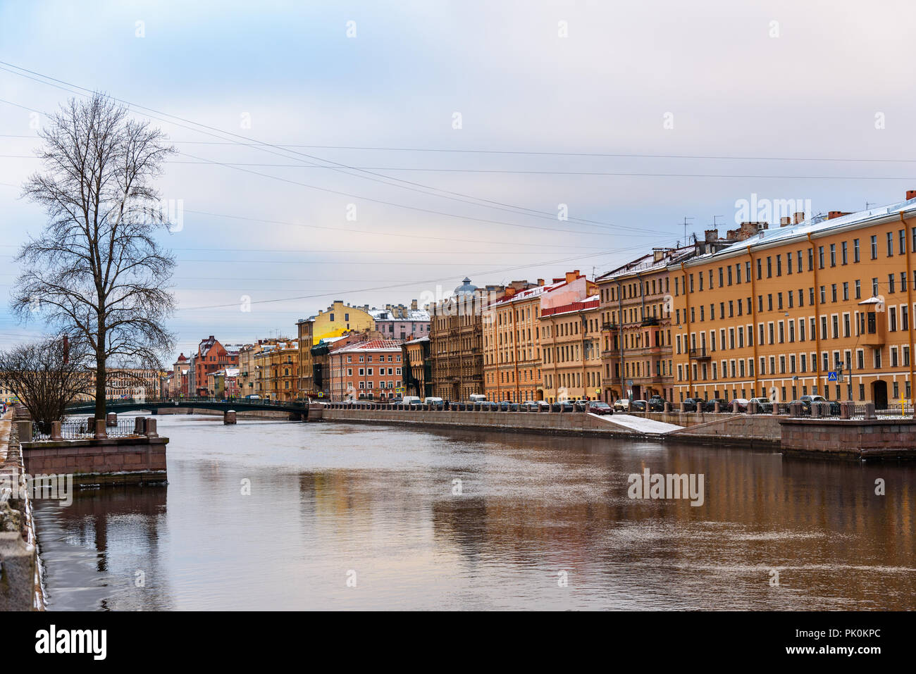 Krasnoarmeysky bridge hi-res stock photography and images - Alamy