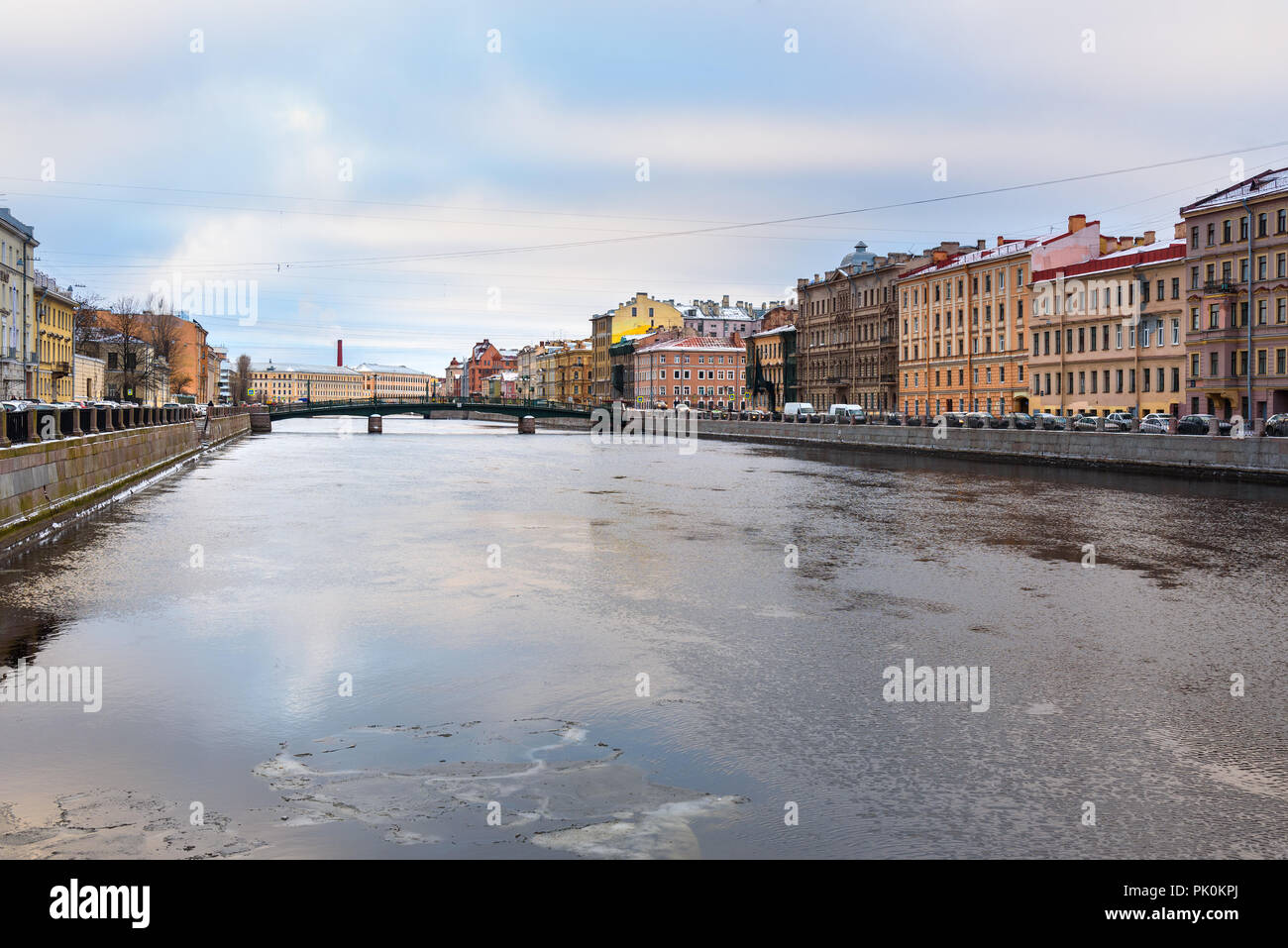 Krasnoarmeysky bridge hi-res stock photography and images - Alamy