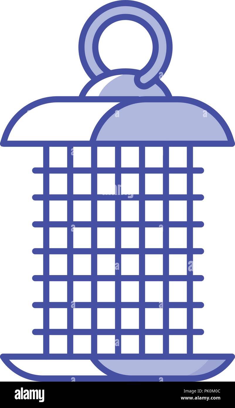 Winter bird feeder Stock Vector Images - Alamy