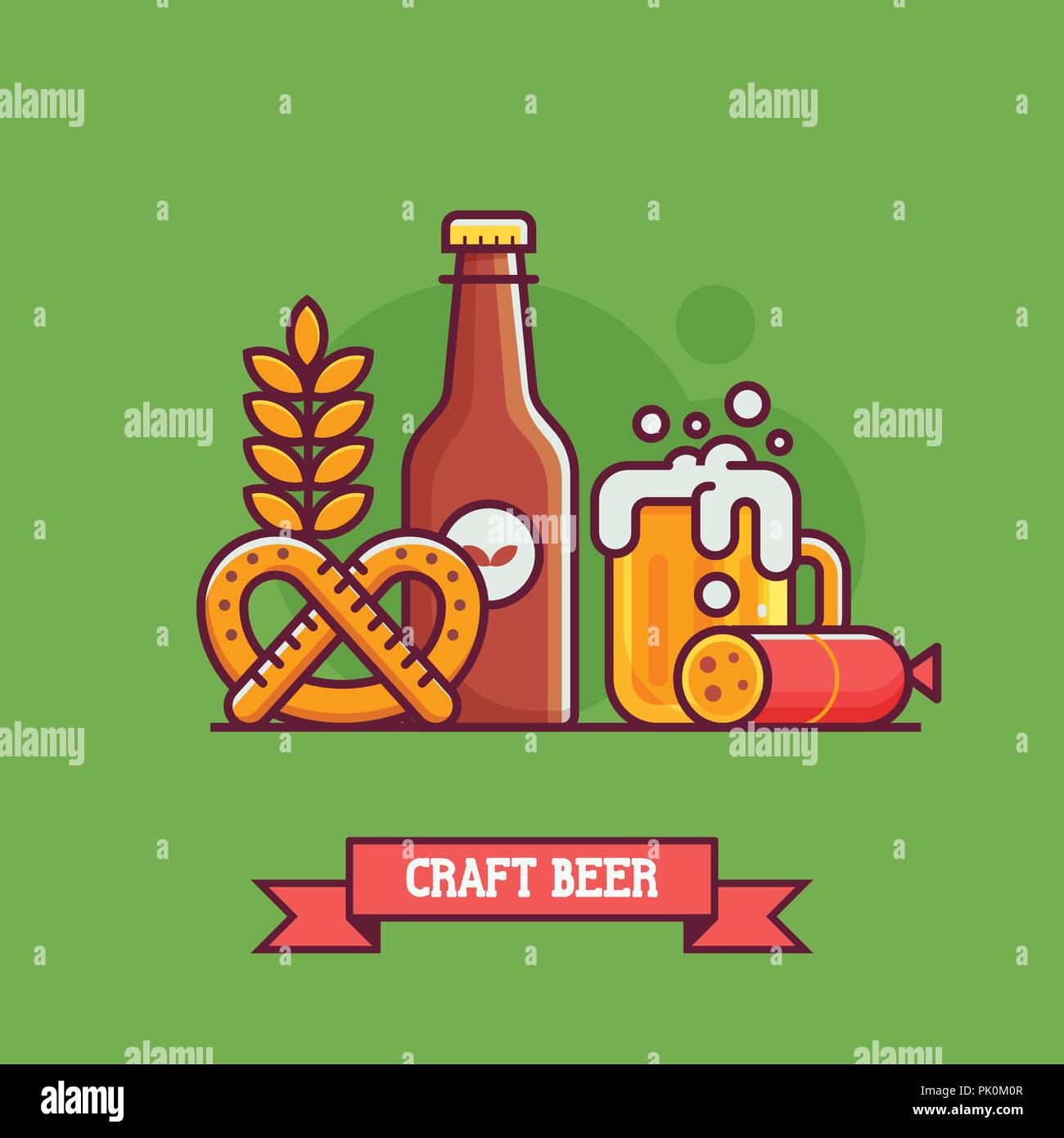 Brewing symbols hi-res stock photography and images - Alamy