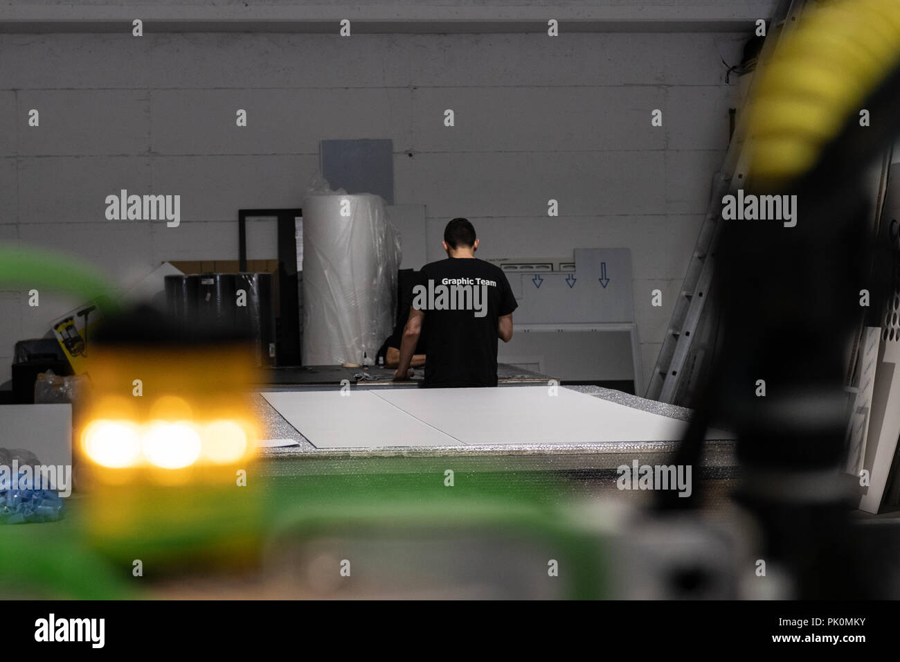 Production manager supervising every step of the project workflow, from ...