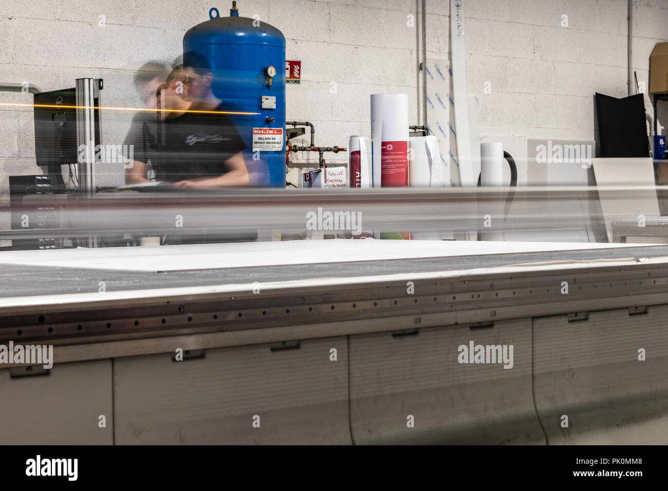 Production manager supervising every step of the project workflow, from ...