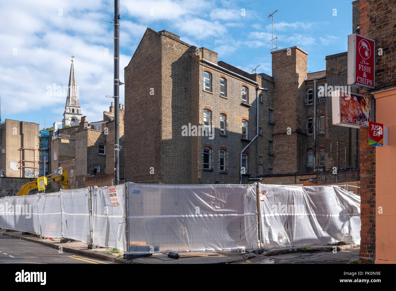 Toynbee Street, near Petticoat Lane (Wentworth Street) London ...