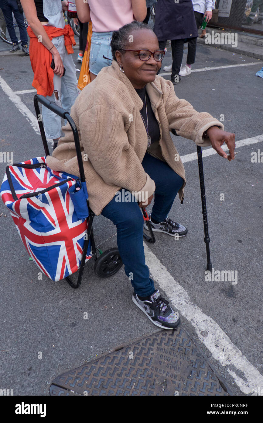 Revellers at Hackney Carnival in Dalston, Hackney,London,England,UK ...