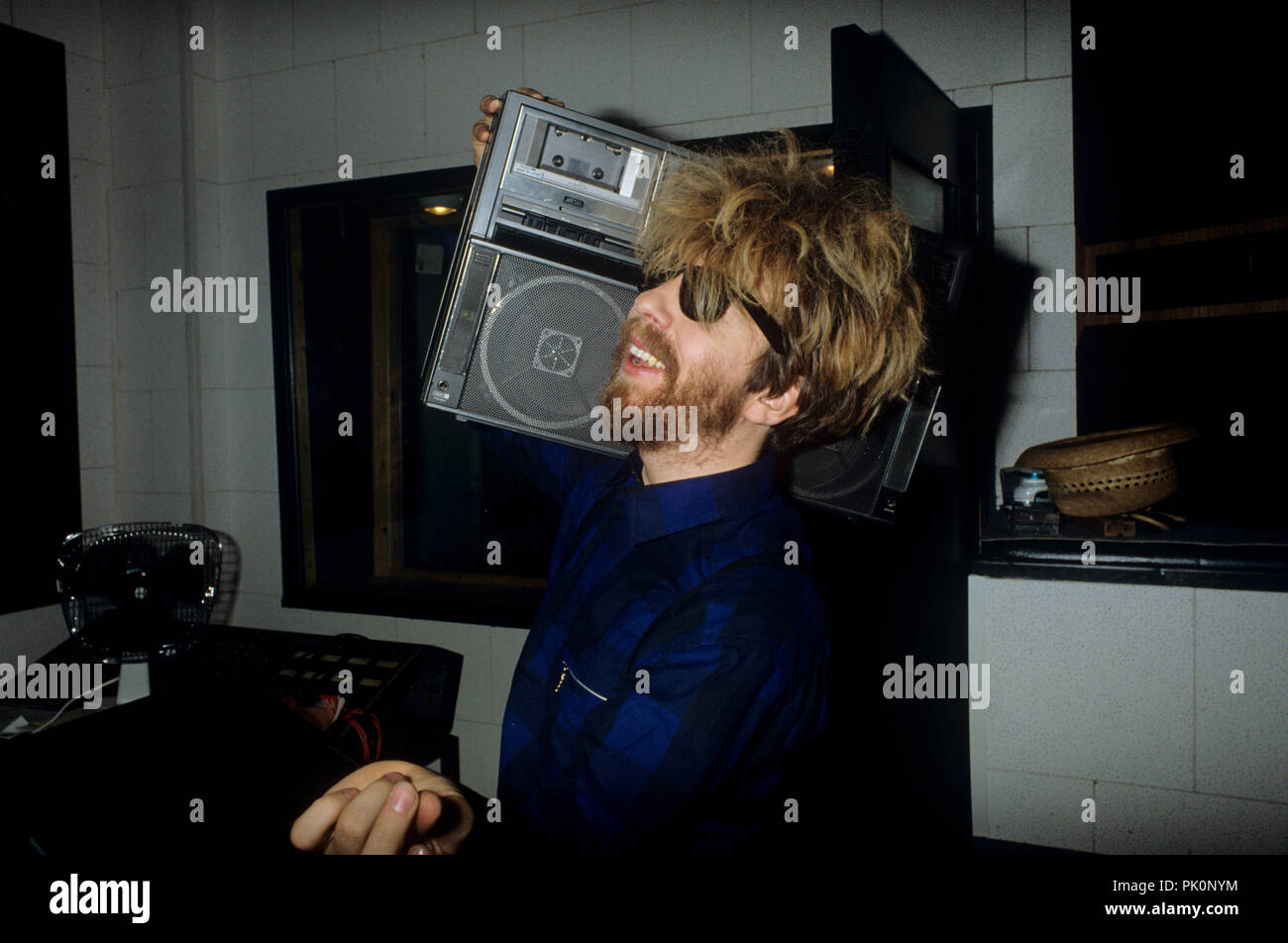 David A. Stewart (Eurythmics) on 03.06.1983 in London. | usage ...