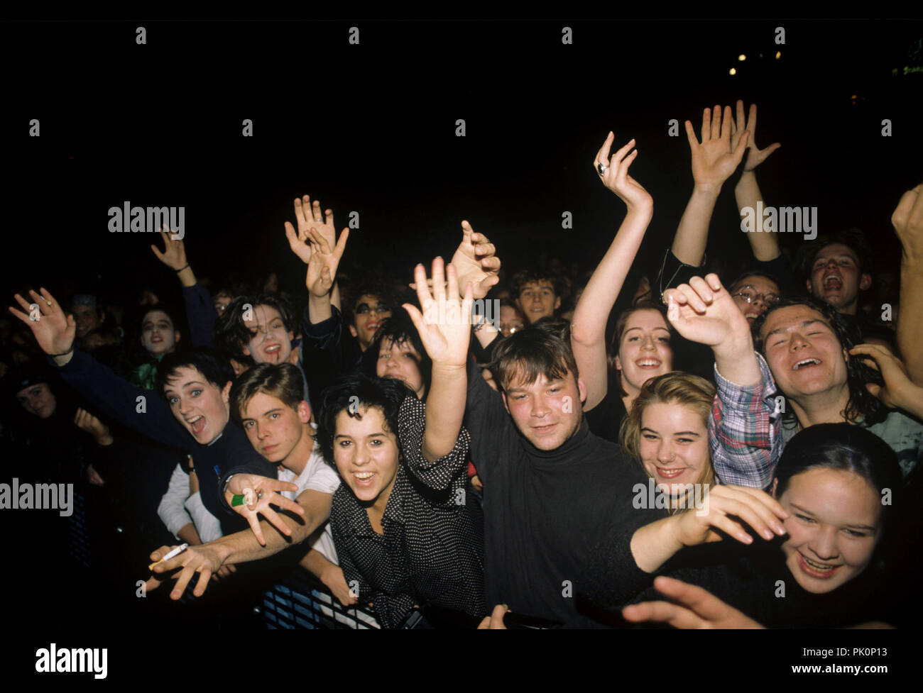 Fans (The Cure) on 12.10.1992 in München, Munich. | usage worldwide ...