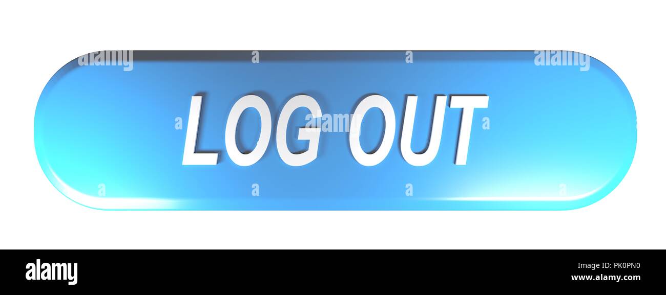 Log out button hi-res stock photography and images - Alamy