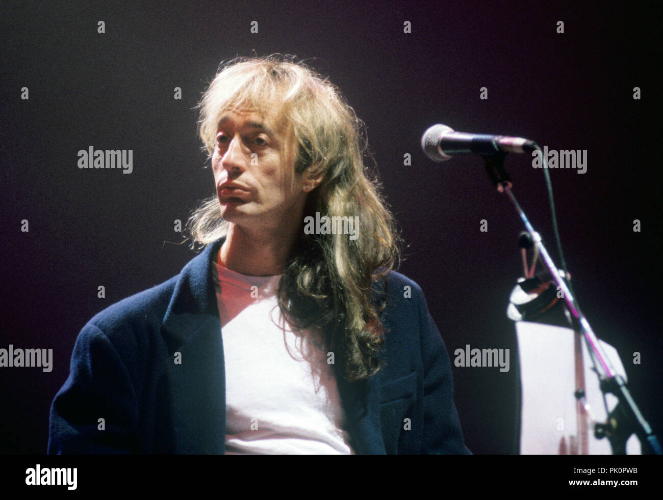 Robin Gibb (Bee Gees) on 24.05.1991 in Kiel. | usage worldwide Stock ...