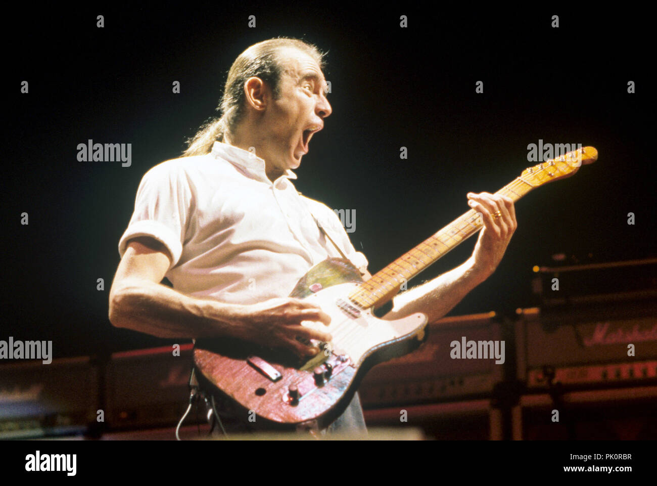 Francis Rossi (Status Quo) on 27.05.1988 in München / Munich. | usage ...
