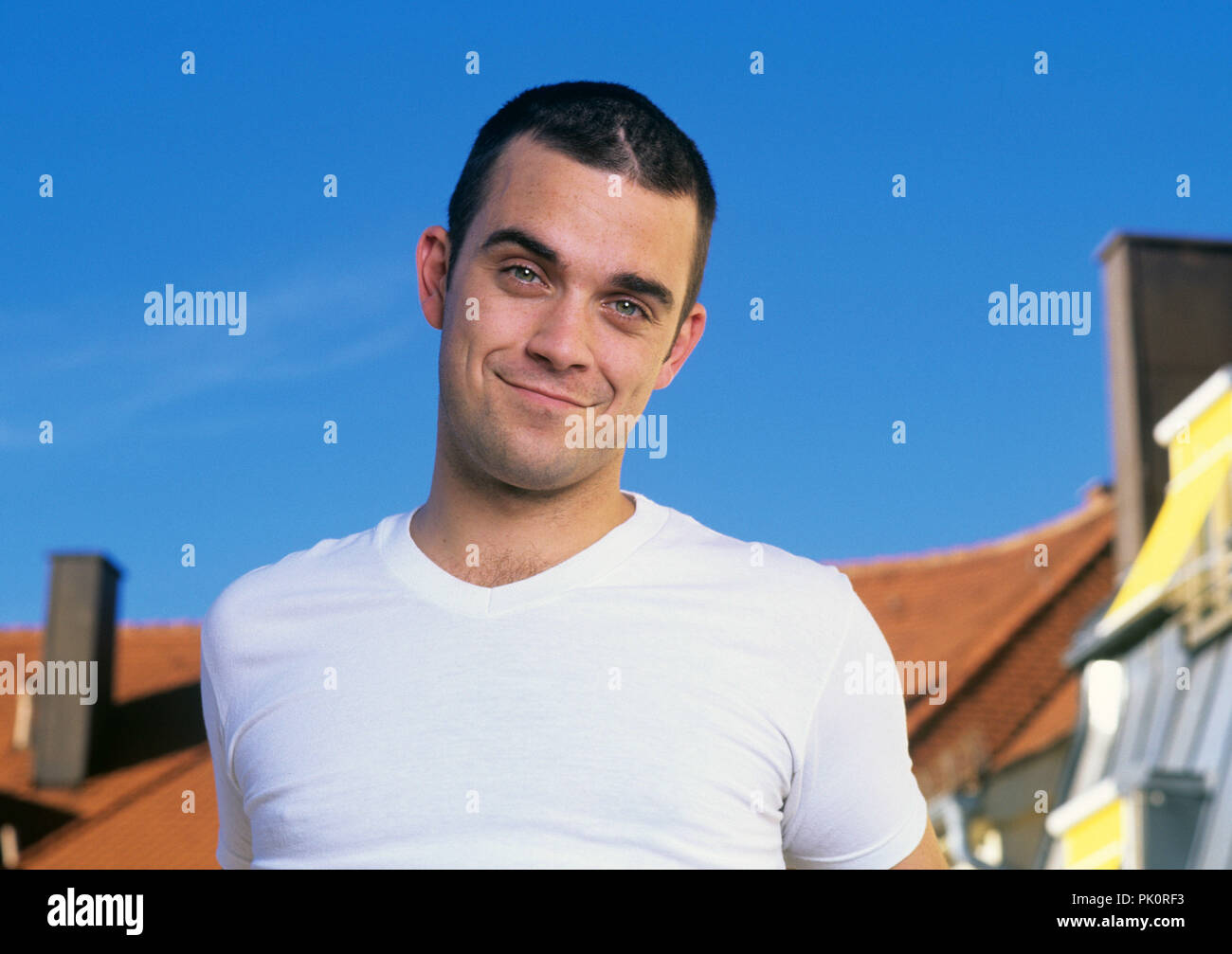Robbie Williams on 01.09.1997 in München / Munich. | usage worldwide ...