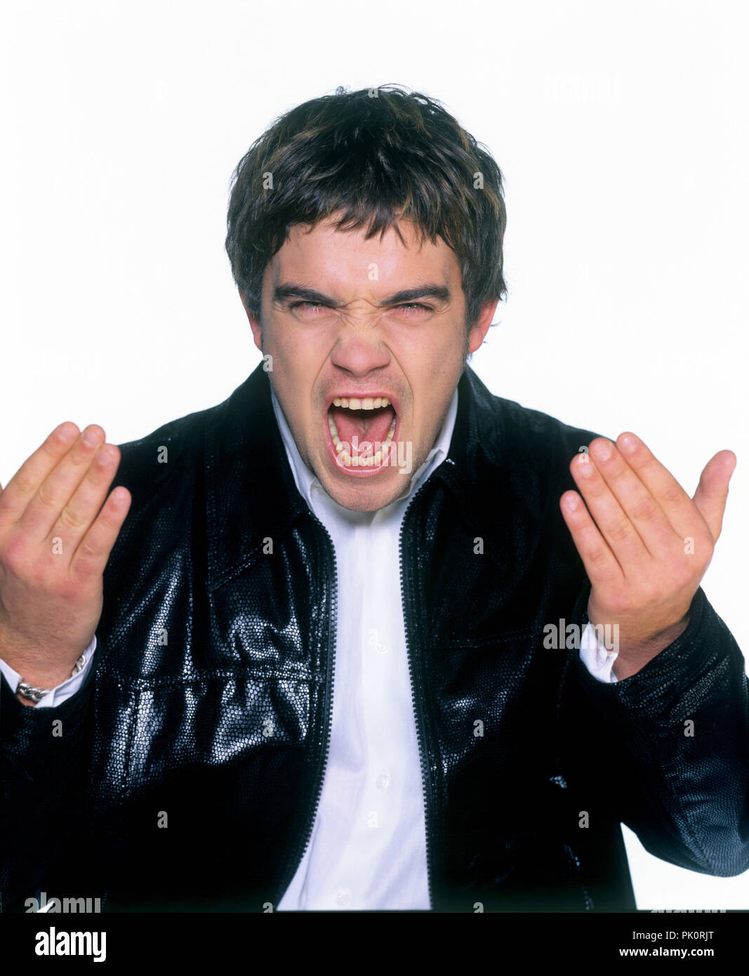 Robbie Williams on 10.07.1996 in München / Munich. | usage worldwide ...