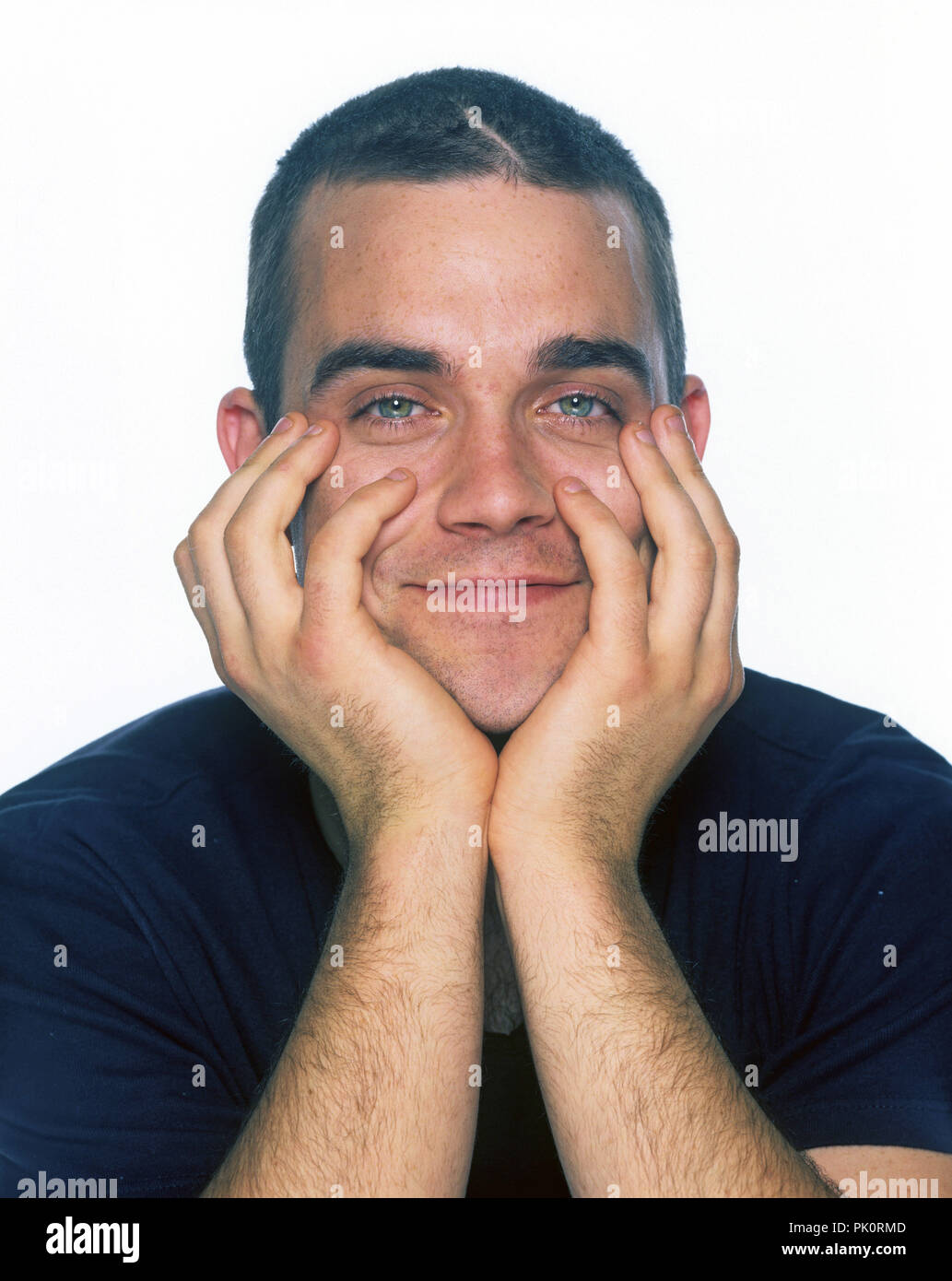 Robbie Williams on 01.09.1997 in München / Munich. | usage worldwide ...