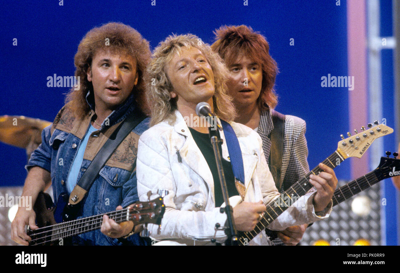 Smokie (mit Alan Barton und Alan Silson) on 26.07.1988 in München ...