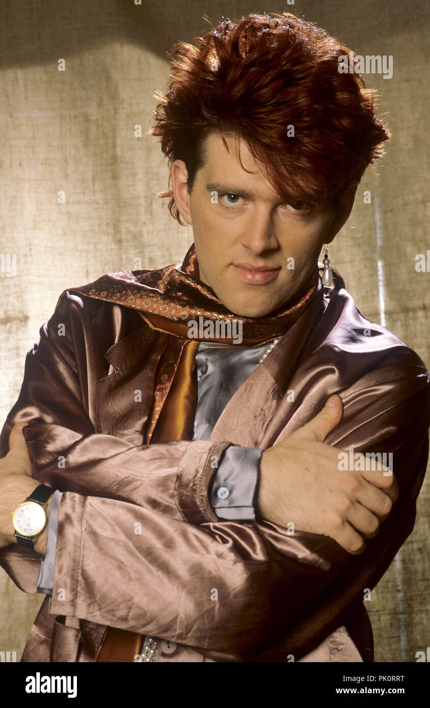 Tom Bailey (Thompson Twins) on 01.11.1984 in Dortmund. | usage ...