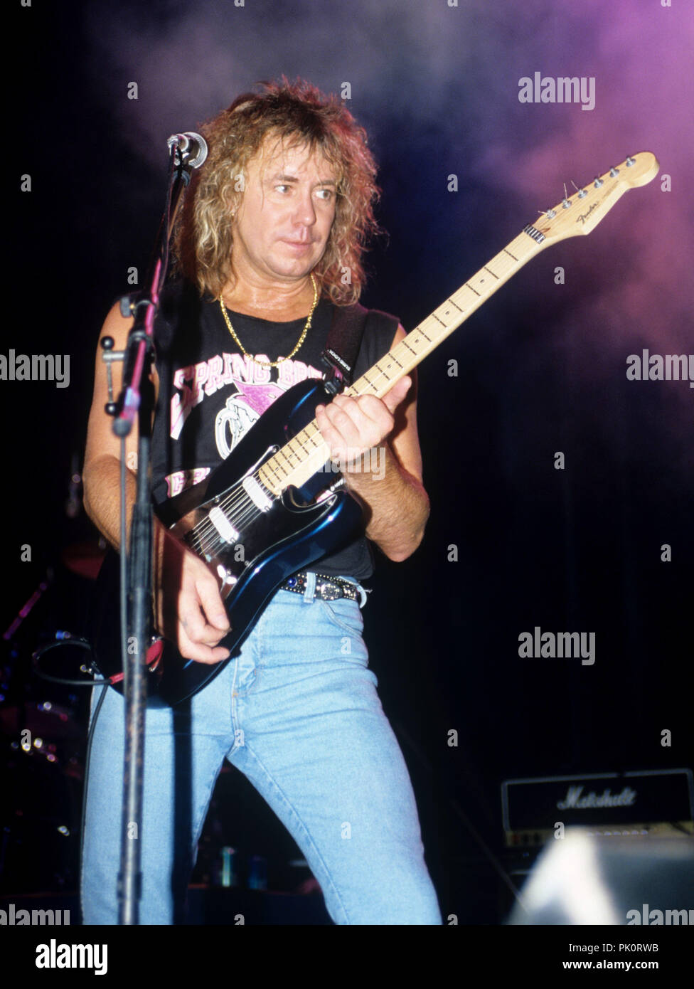 Alan Silson (Smokie) on 06.10.1991 in München / Munich. | usage ...