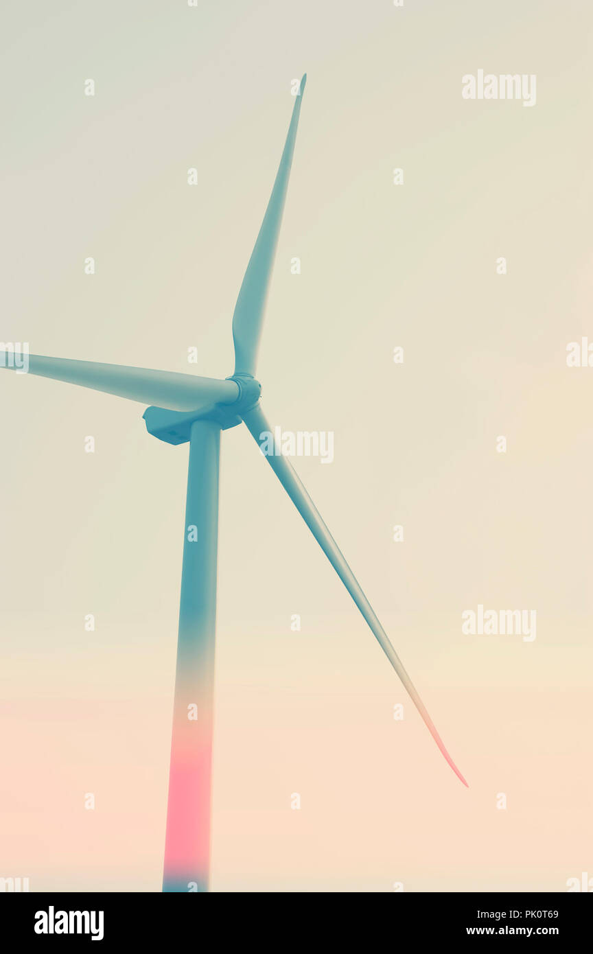 Modern Wind Mill / Wind Turbine / Wind Farm Stock Photo - Alamy