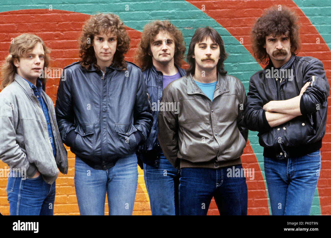 Saga in March 1982 in Toronto. | usage worldwide Stock Photo - Alamy