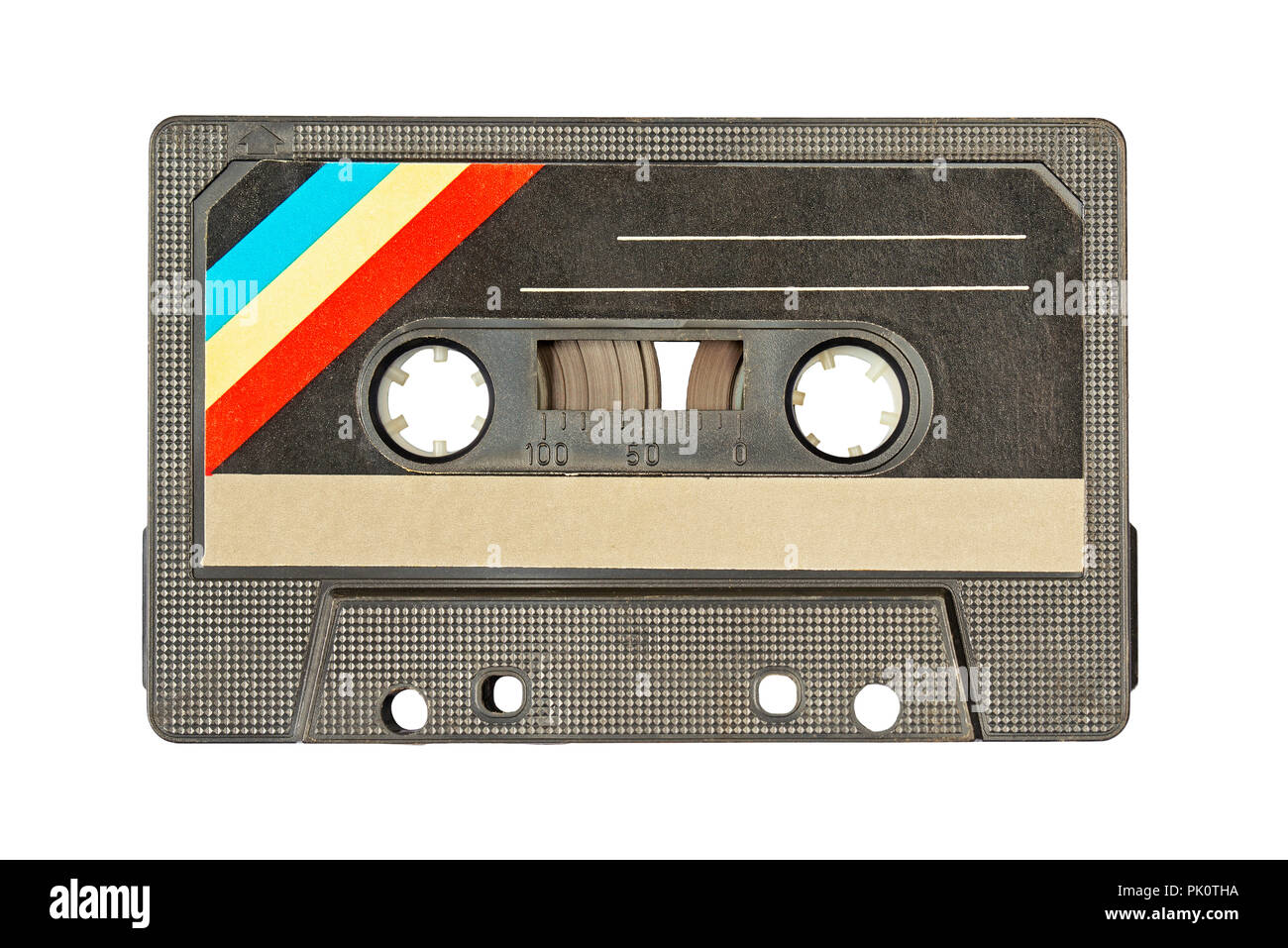Cassette paper background texture Cut Out Stock Images & Pictures - Alamy