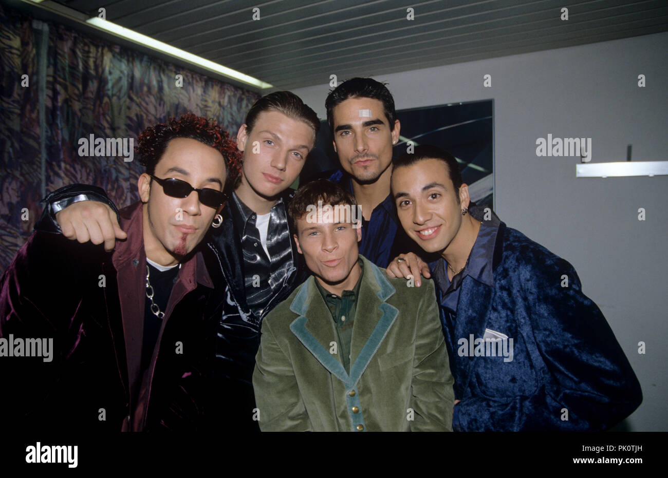 Backstreet Boys (l-r): Alexander James McLean, Nick Carter, Brian Littrell, Kevin Richardson ...