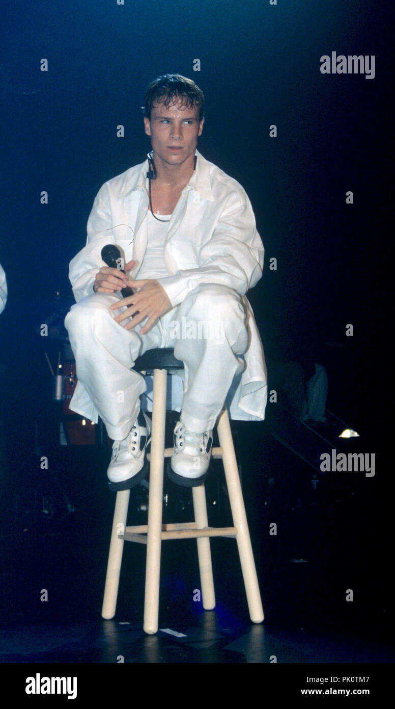 Brian Littrell (Backstreet Boys) on 21.09.1997 in Orlando. | usage ...