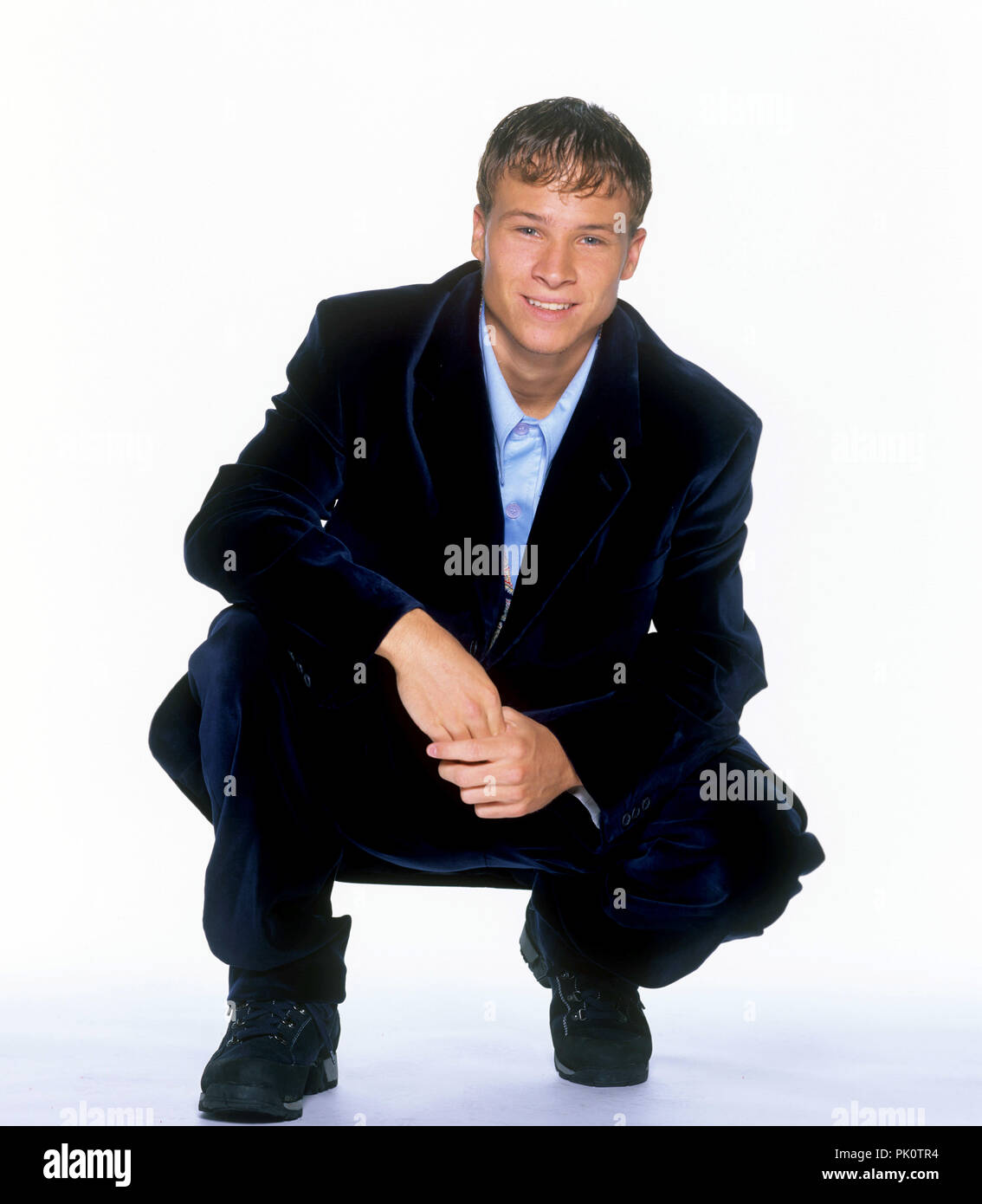 Brian Littrell (Backstreet Boys) on 01.08.1997. | usage worldwide Stock ...
