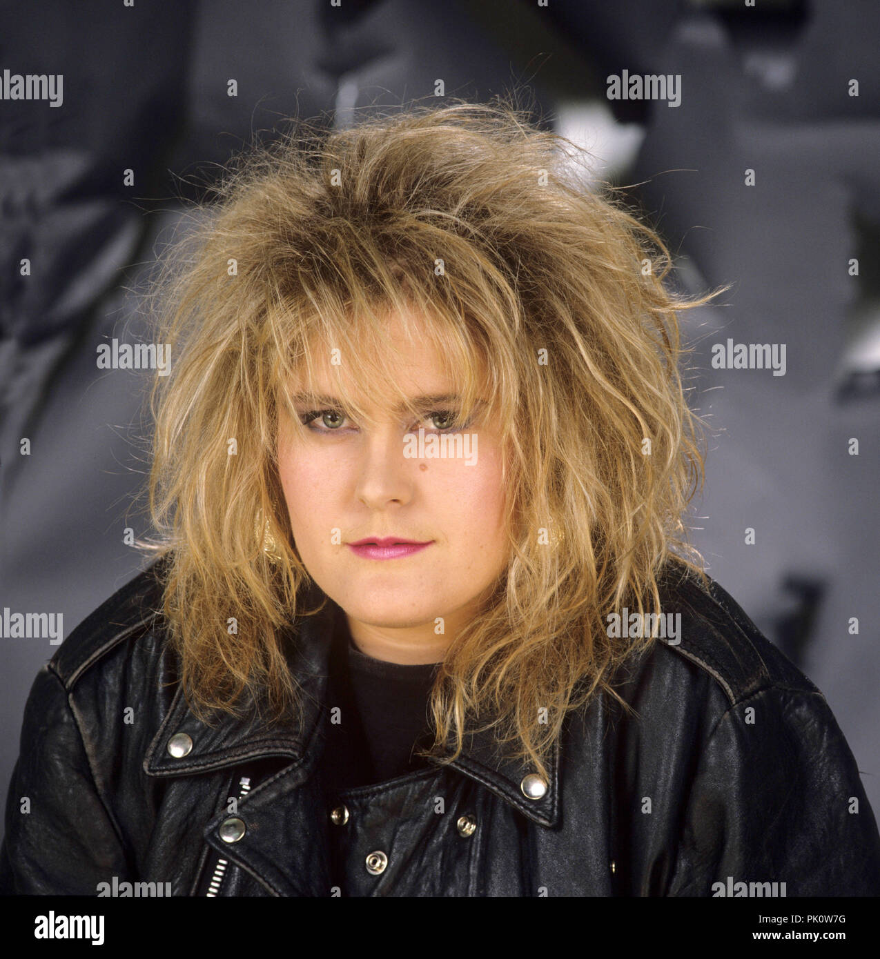 Alison Moyet on 06.03.1987 in München / Munich. | usage worldwide Stock ...