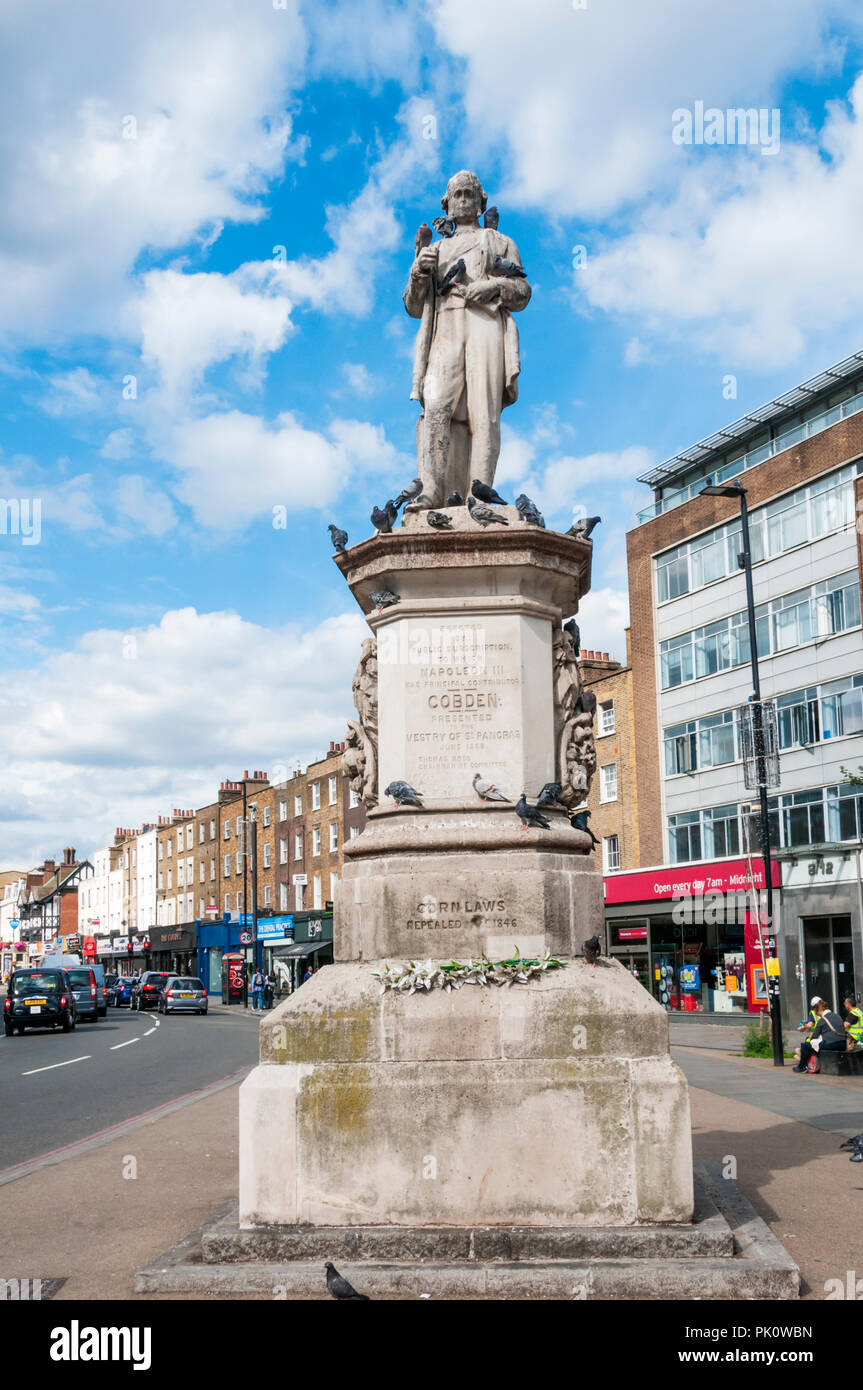 Statue of richard cobden hi-res stock photography and images - Alamy