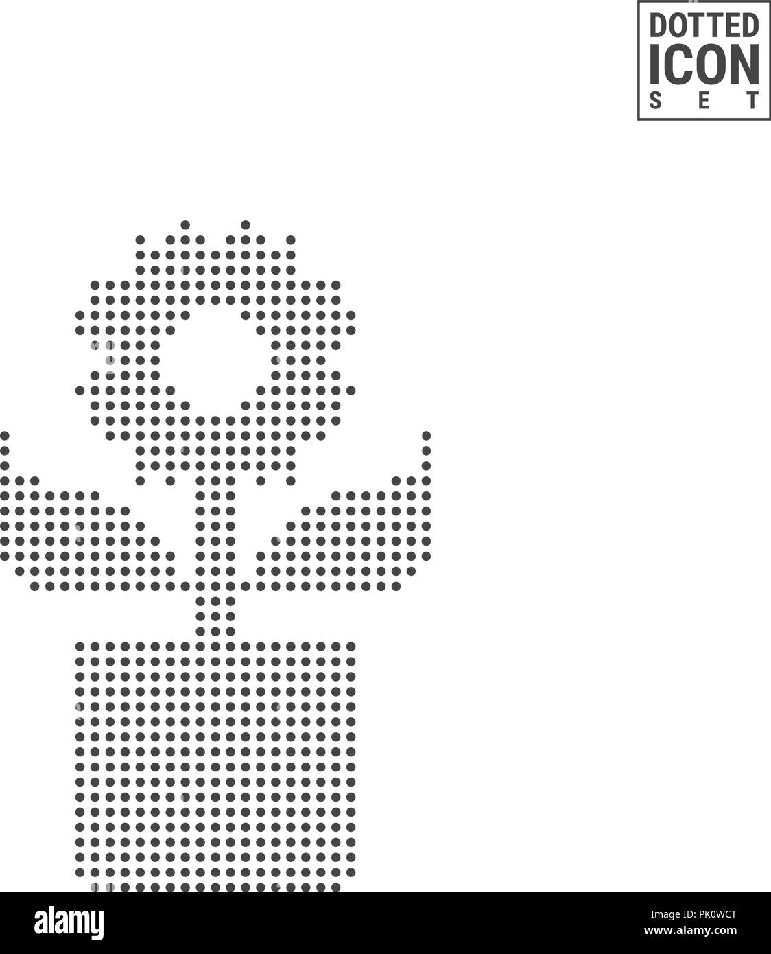 White dot vase Stock Vector Images - Alamy