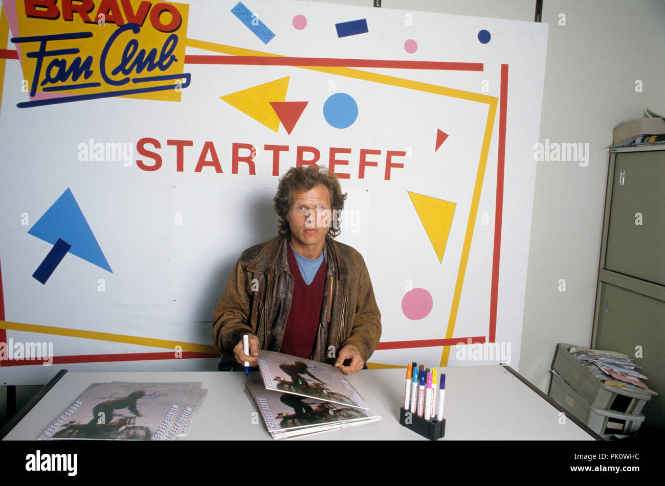 Georg Danzer on 14.11.1984 in München / Munich. | usage worldwide Stock ...