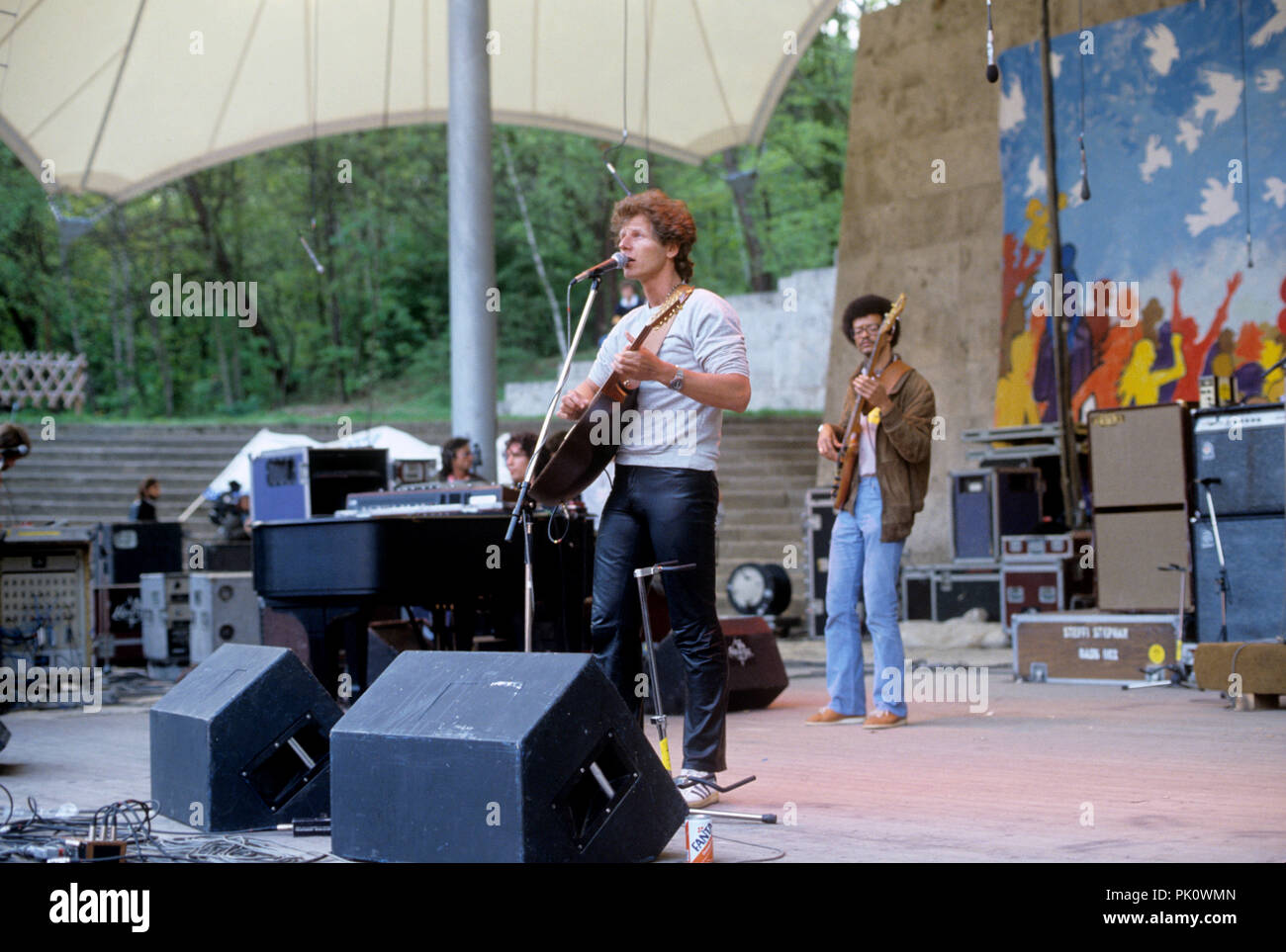 Georg Danzer in May 1983 in Berlin. | usage worldwide Stock Photo - Alamy