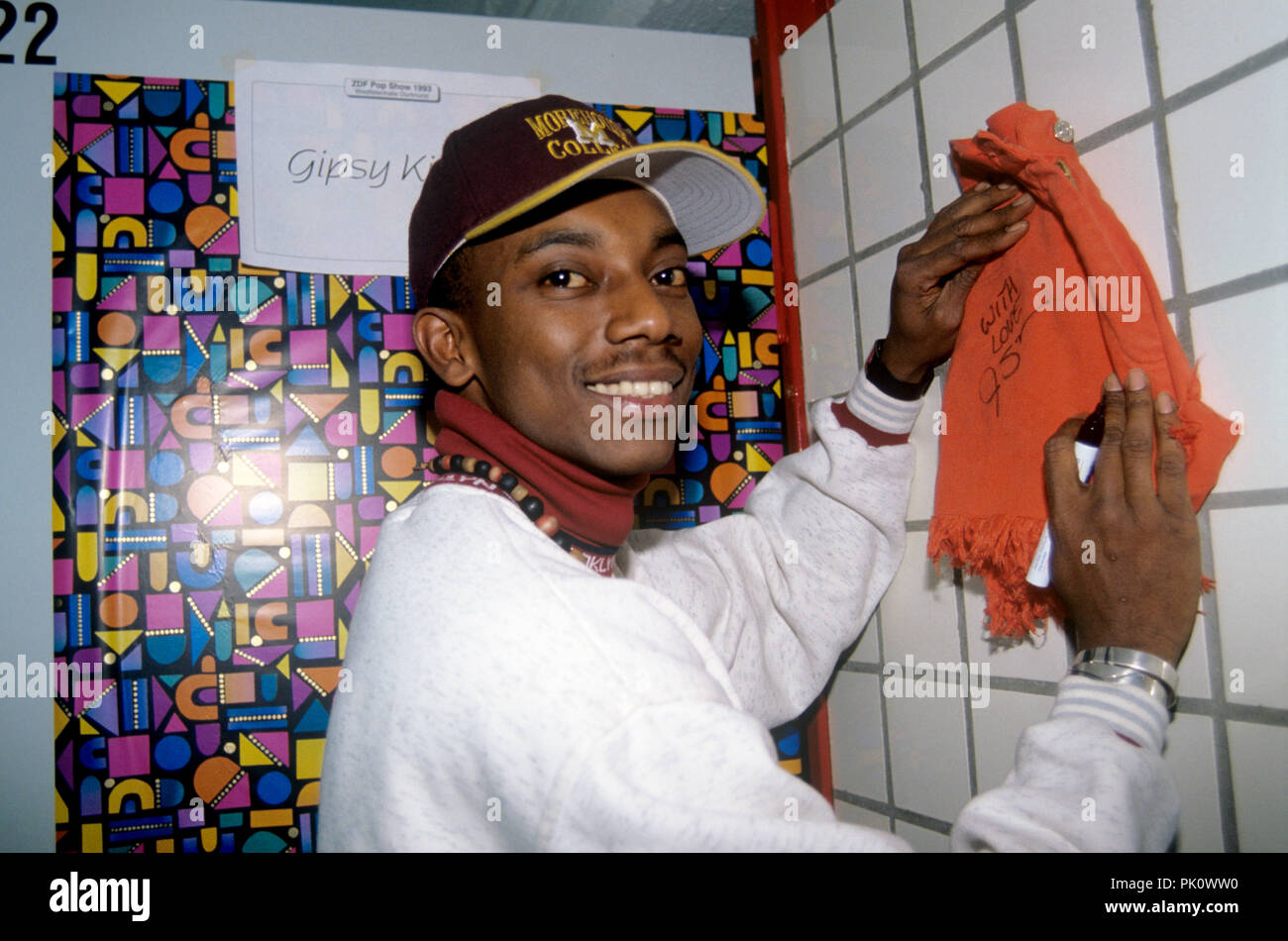 Culture Beat (Jay Supreme) in November 1993 in Dortmund. | usage ...