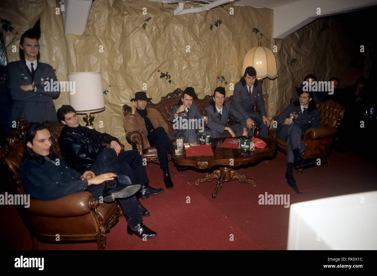 Leningrad Cowboys in November 1992 in Dortmund. | usage worldwide Stock ...