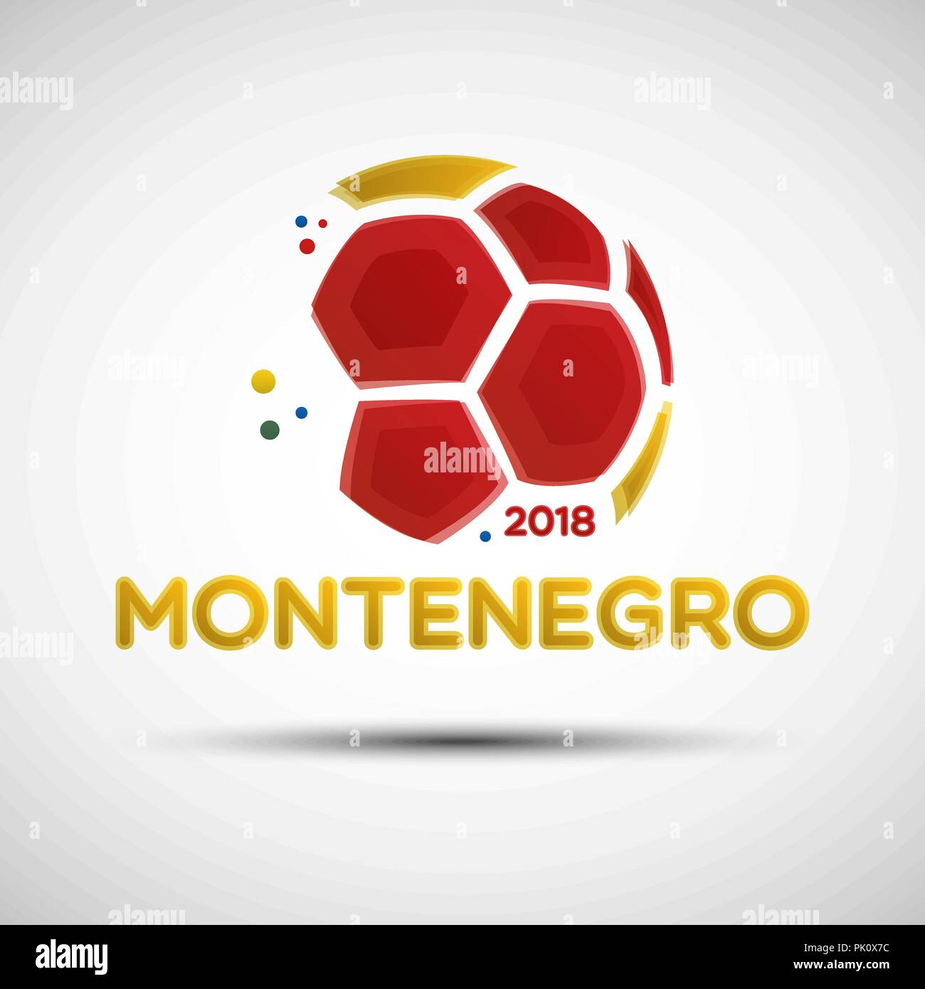 Montenegro team group Stock Vector Images - Alamy