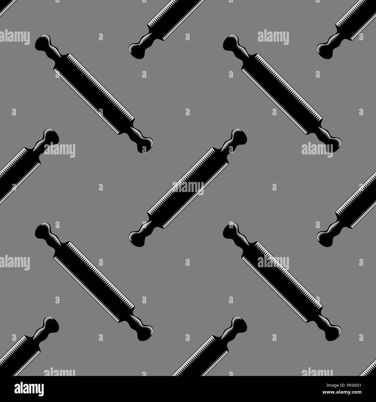 Old vintage wooden rolling Stock Vector Images - Alamy