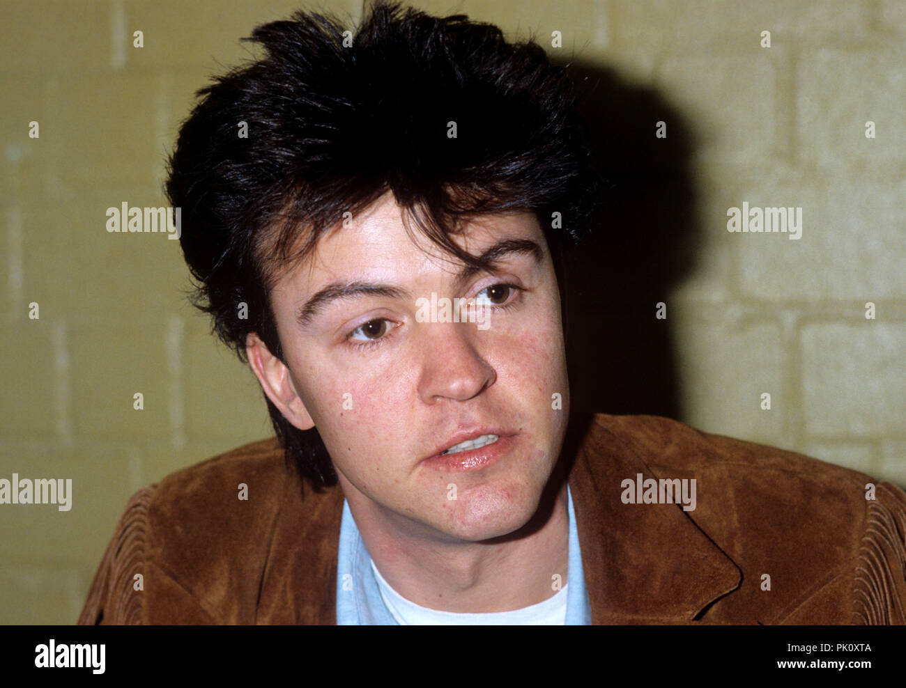 Paul Young in December 1983. | usage worldwide Stock Photo - Alamy