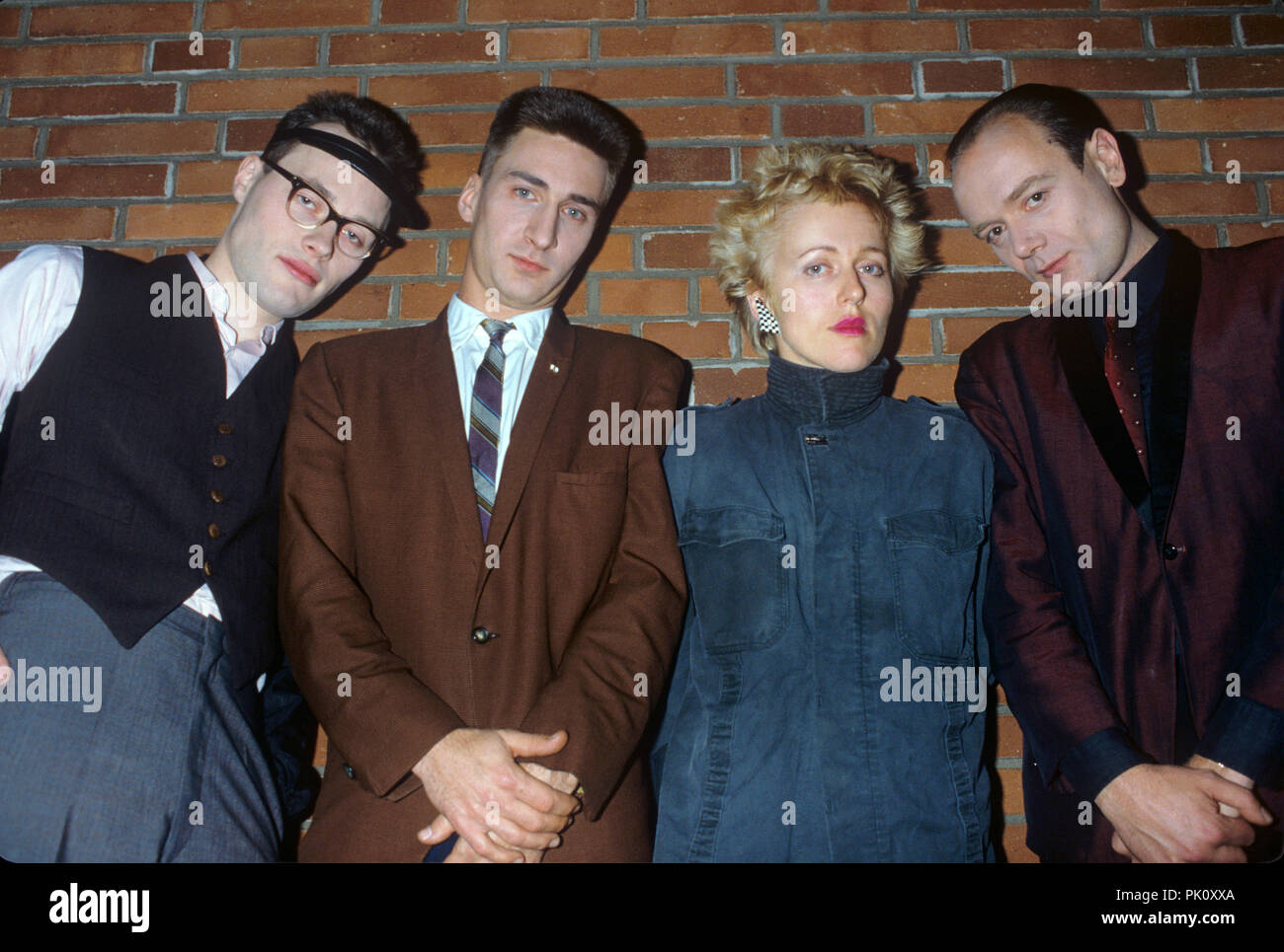 Ideal (with singer Annette Humpe) in March 1982 in Dortmund. | usage ...