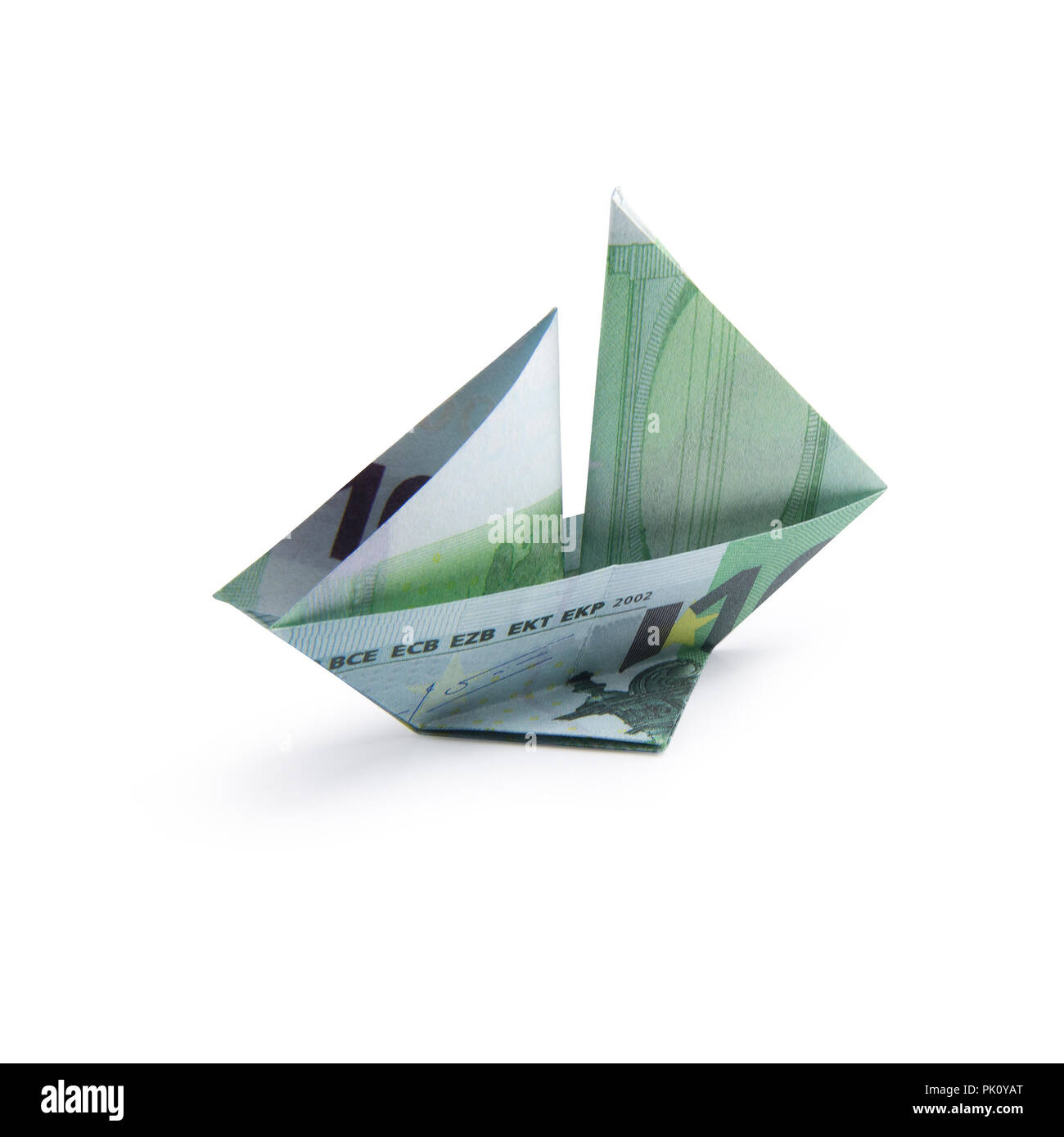 ship from banknotes Stock Photo - Alamy