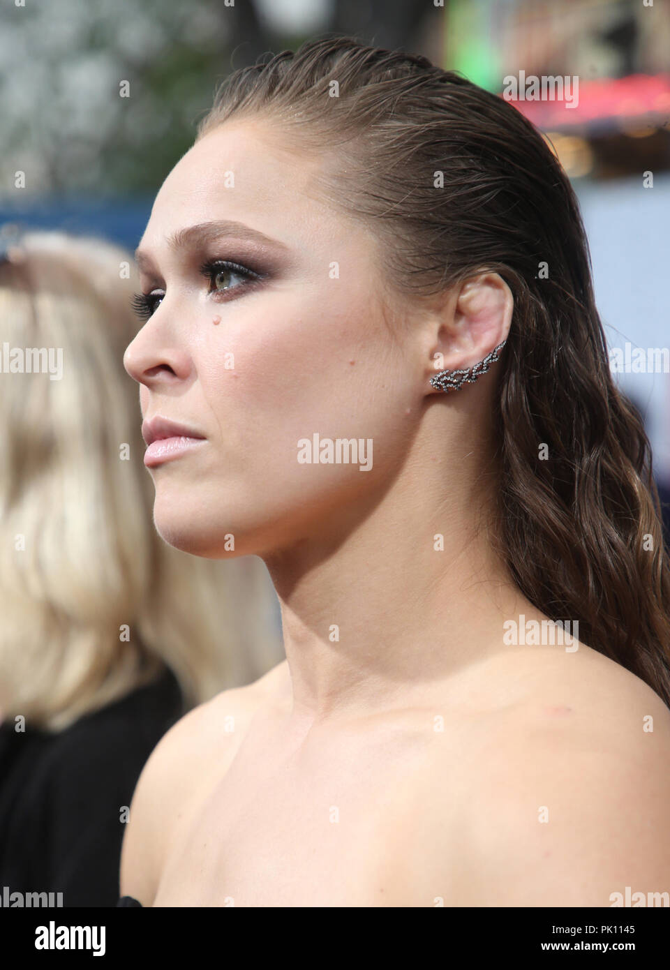 Premiere Of STX Films' "Mile 22" Featuring: Ronda Rousey Where ...