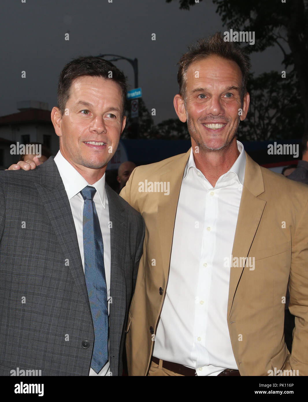 Premiere Of STX Films' "Mile 22" Featuring: Mark Wahlberg, Peter Berg ...