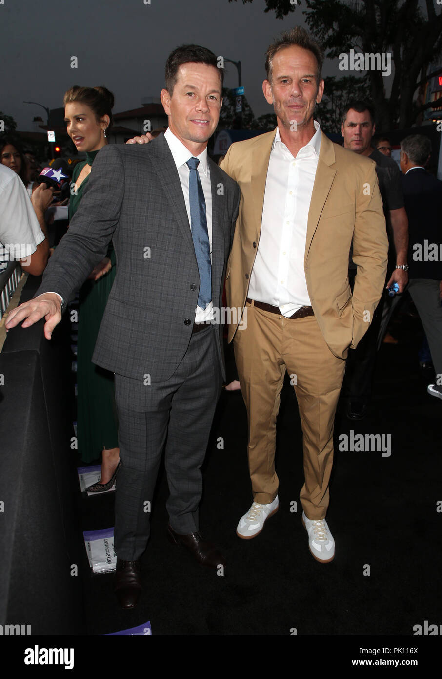 Premiere Of STX Films' "Mile 22" Featuring: Mark Wahlberg, Peter Berg ...