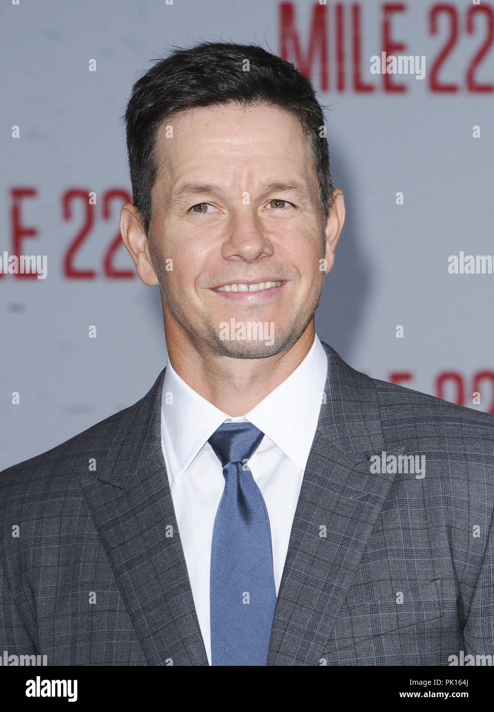 Film Premiere Mile 22 Featuring: Mark Wahlberg Where: Los Angeles ...