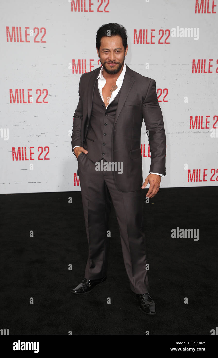 Premiere Of STX Films' "Mile 22" Featuring: Sam Medina Where: Westwood ...