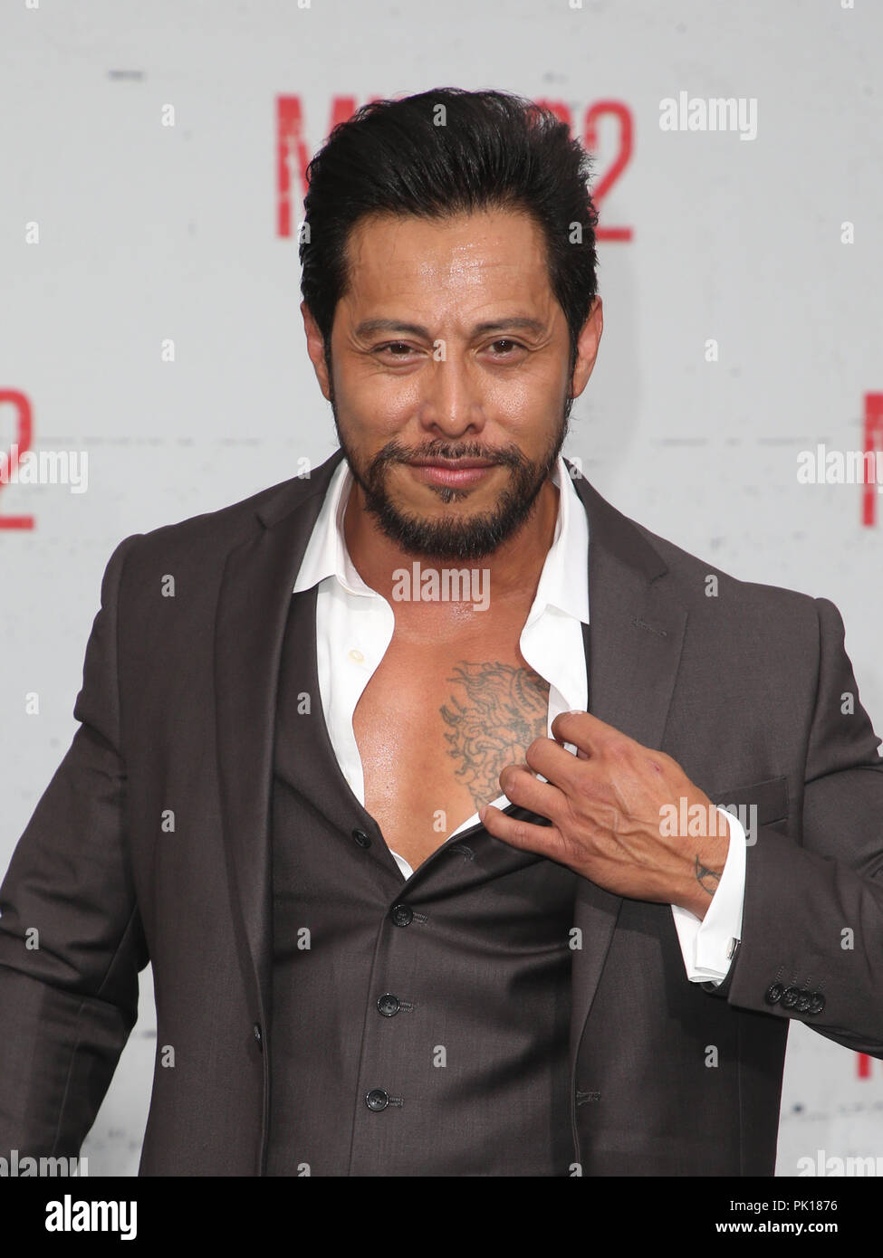 Premiere Of STX Films' "Mile 22" Featuring: Sam Medina Where: Westwood ...