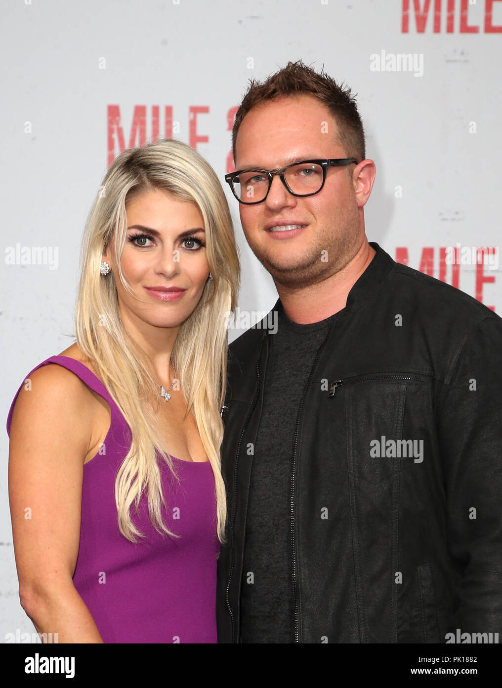 Premiere Of STX Films' "Mile 22" Featuring: Sam Slater, Guest Where: Westwood, California ...