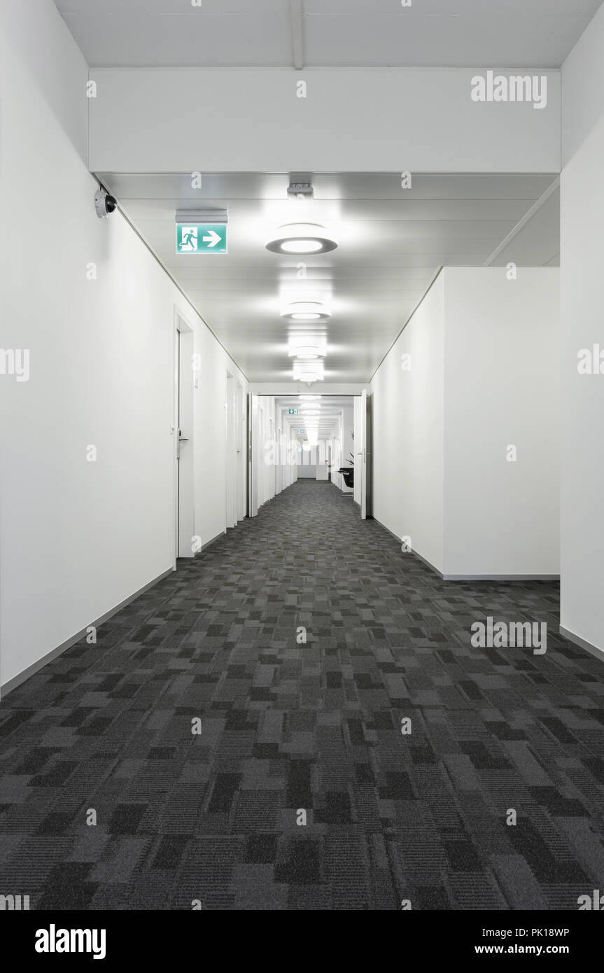 Modern interior office sign hi-res stock photography and images - Alamy