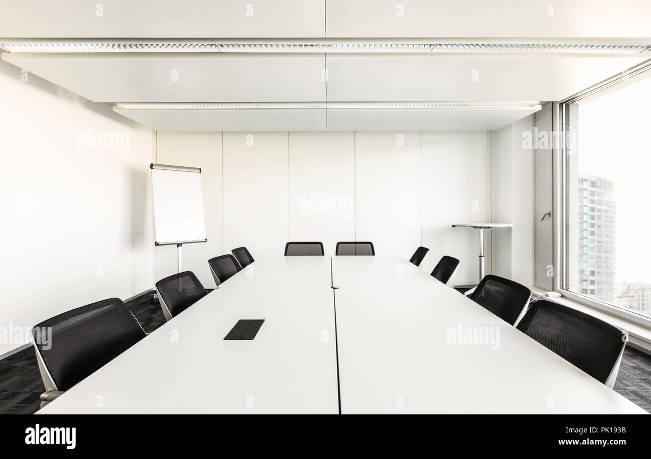 Building, interior, empty meeting room Stock Photo - Alamy