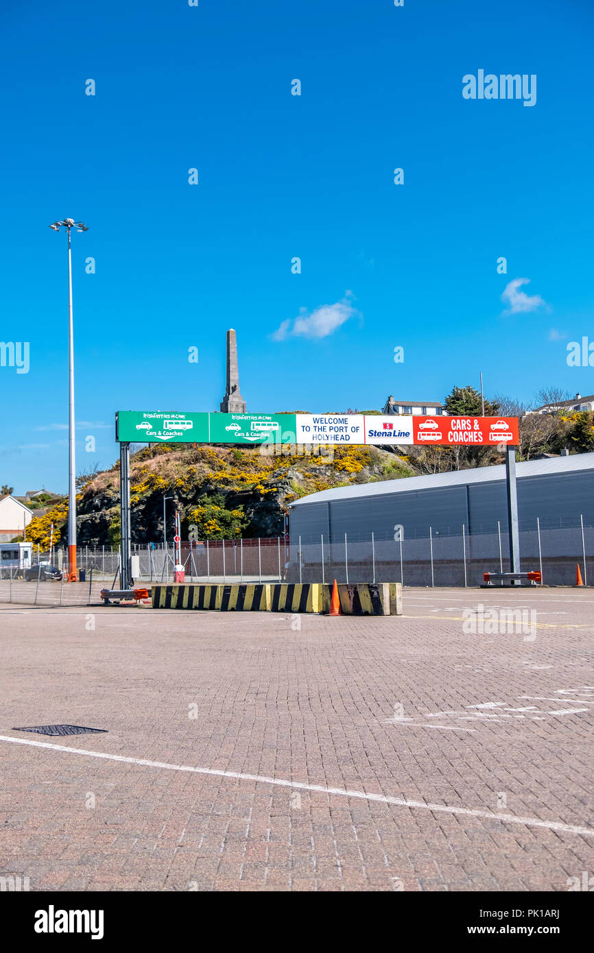 Car ferry terminal holyhead hi-res stock photography and images - Alamy