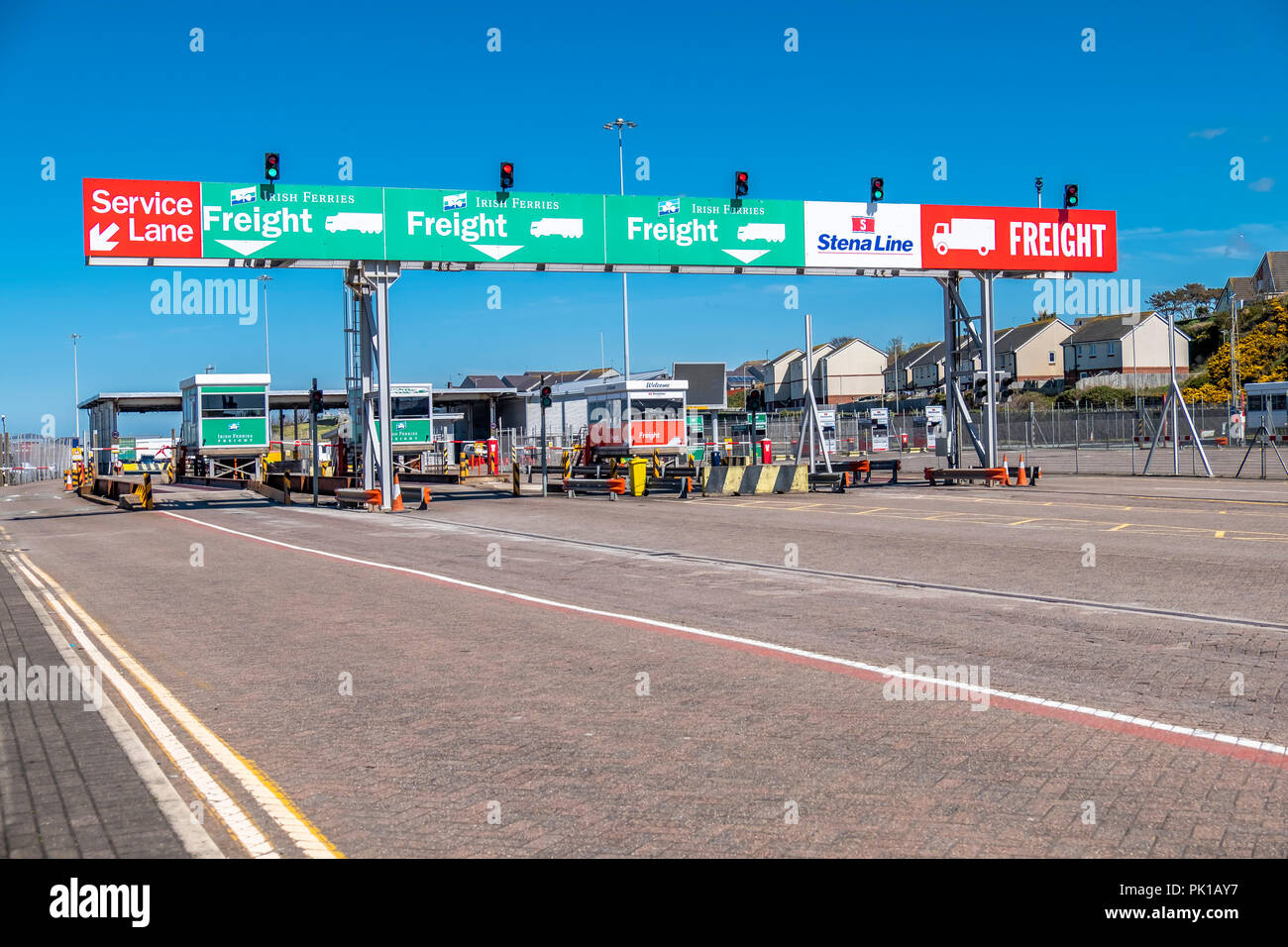 Car ferry terminal holyhead hi-res stock photography and images - Alamy